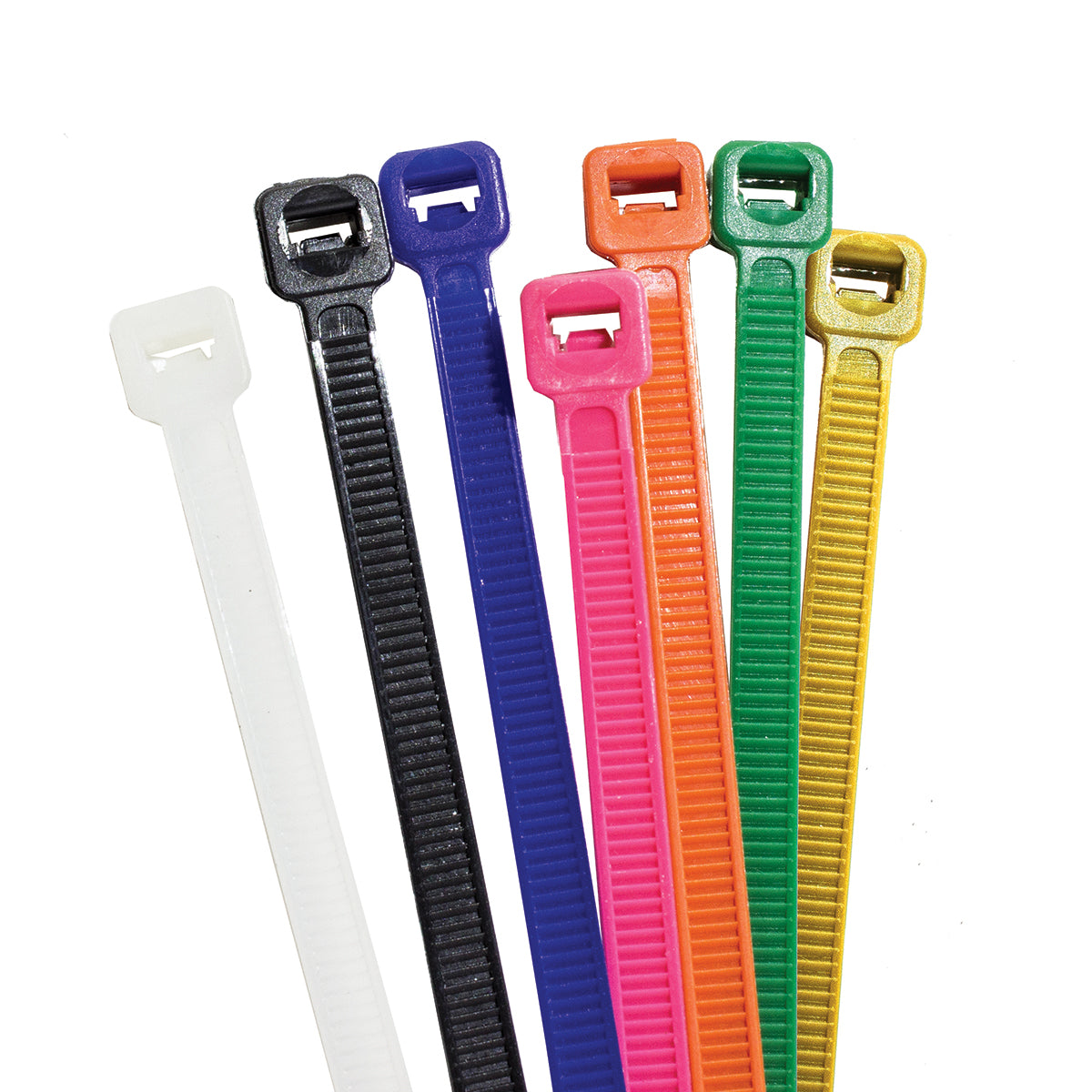Cable Ties, Mixed Colour, 300 x 4.8mm – KT Cables