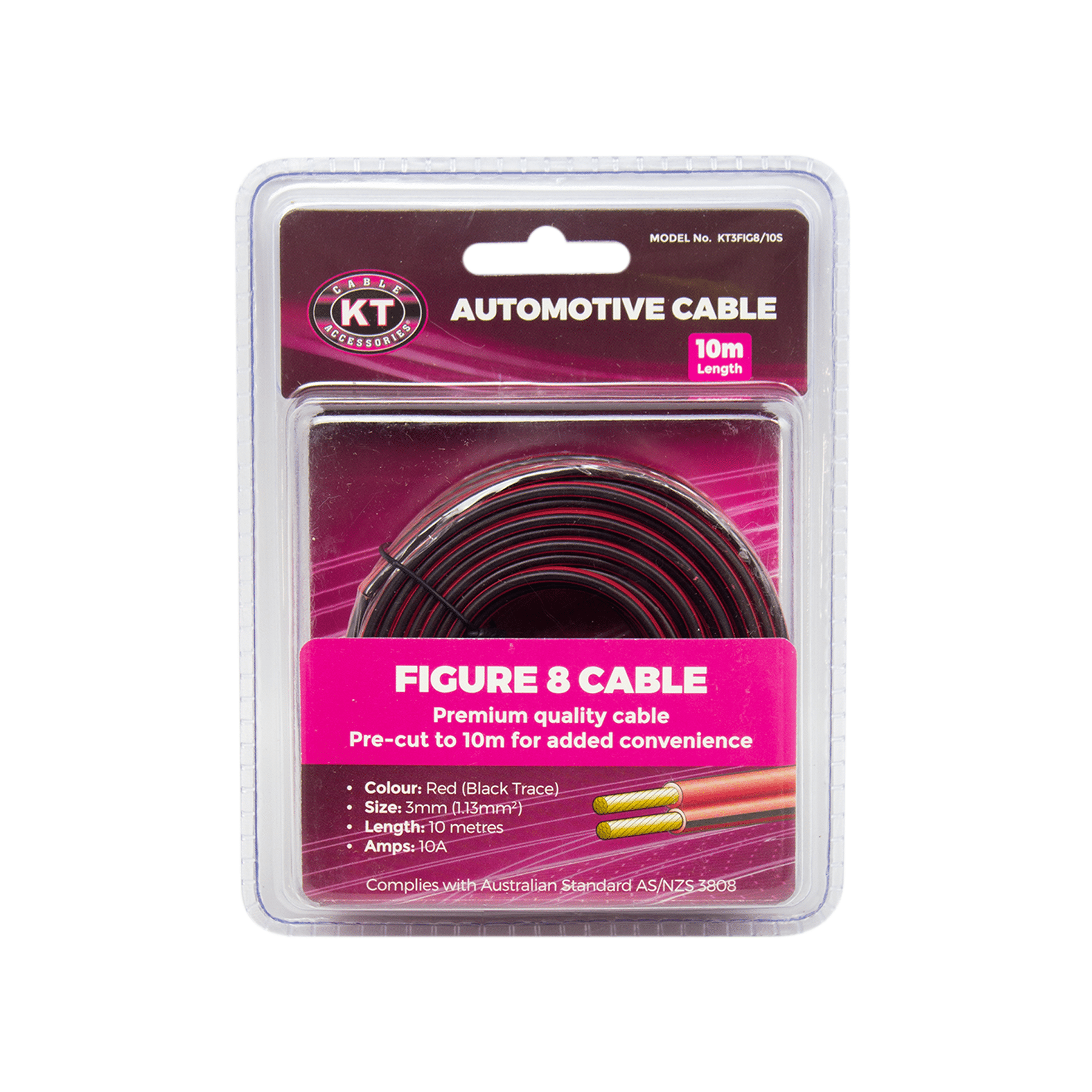 Figure 8 Cable Pack, 3mm, 10m Length – KT Cables
