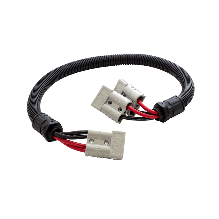 50 Amp, 12-48V Connector To Twin 50 Amp 12-48V Connectors – KT Cables